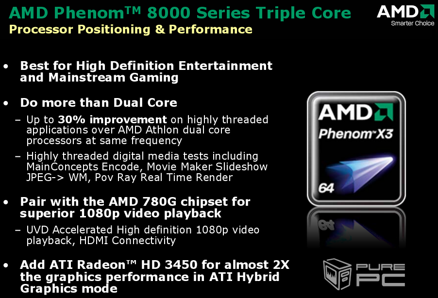 Amd Phenom X3 8750 | PurePC.pl