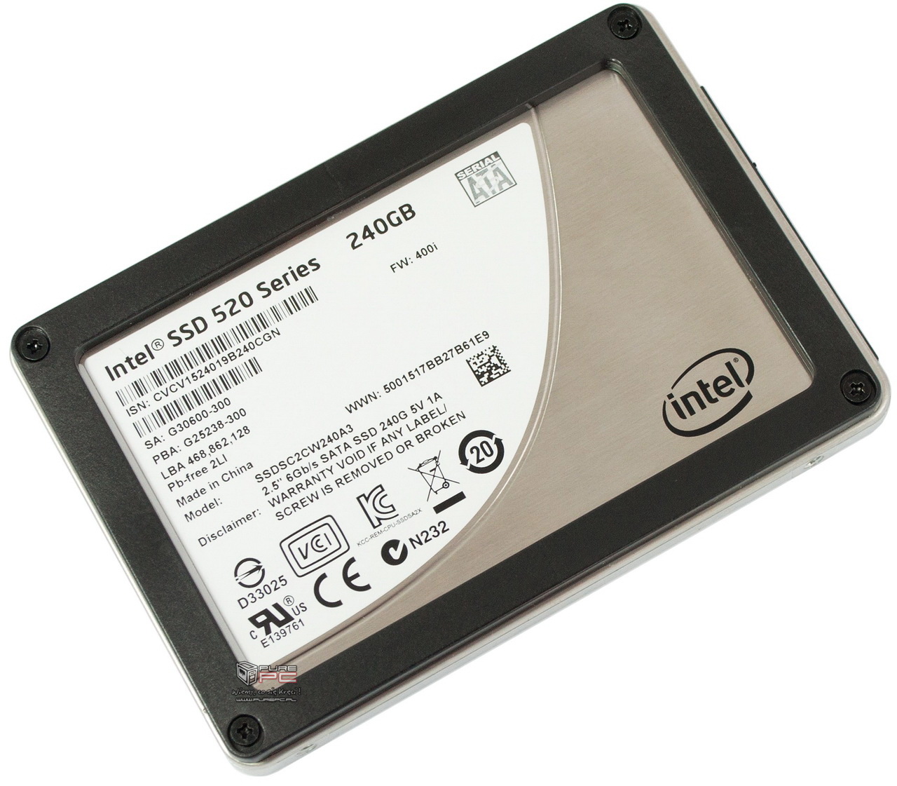 Test Intel SSD 520 240 GB - SandForce w służbie Intela - Premiera ...