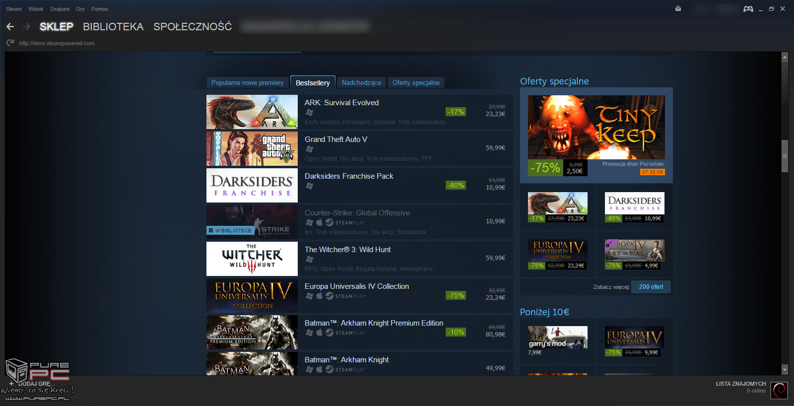 Recenzja GOG Galaxy - Steam ma się czego obawiać? (strona 6) | PurePC.pl
