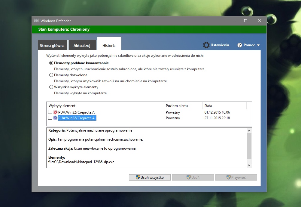 Windows Defender jest coraz lepszy w testach antywirusowych | PurePC.pl