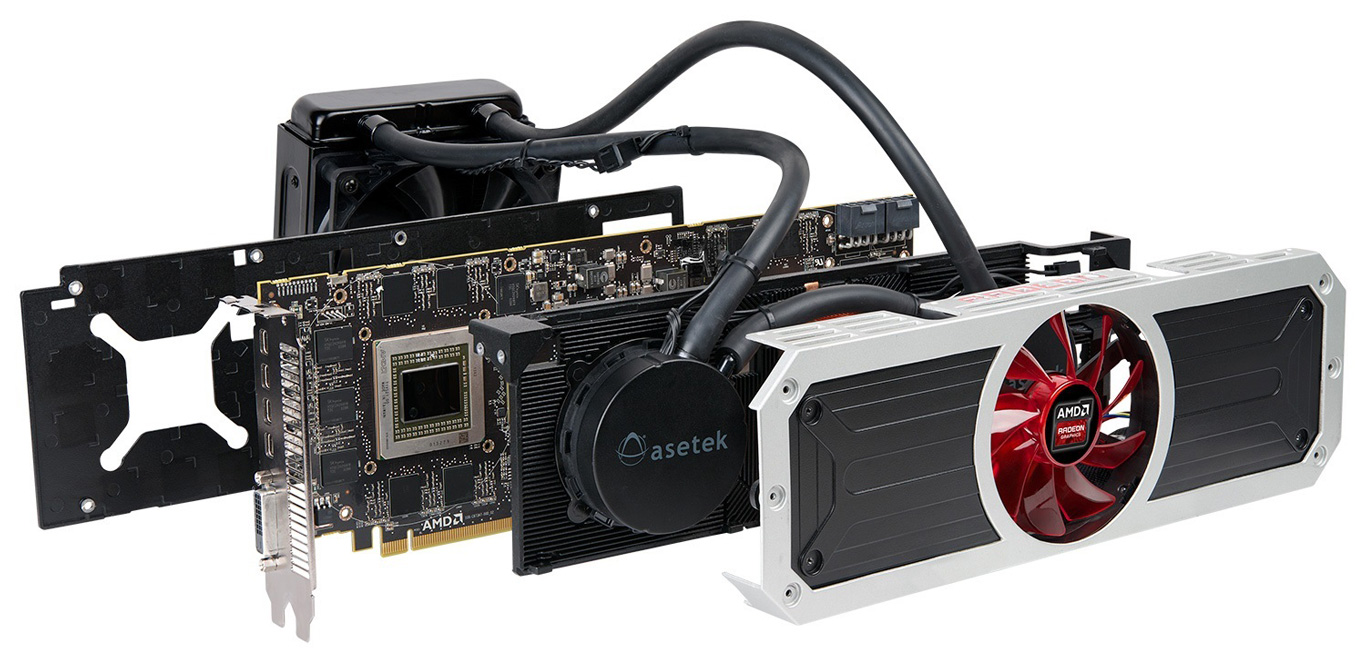 AMD Radeon R9 390X Z Ch odzeniem Wodnym Cooler Master PurePC pl