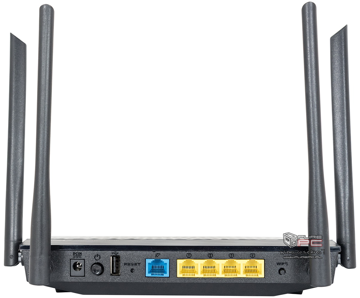 Test ASUS RT-AC1200G+ - Niedrogi router 802.11ac (strona 2) | PurePC.pl