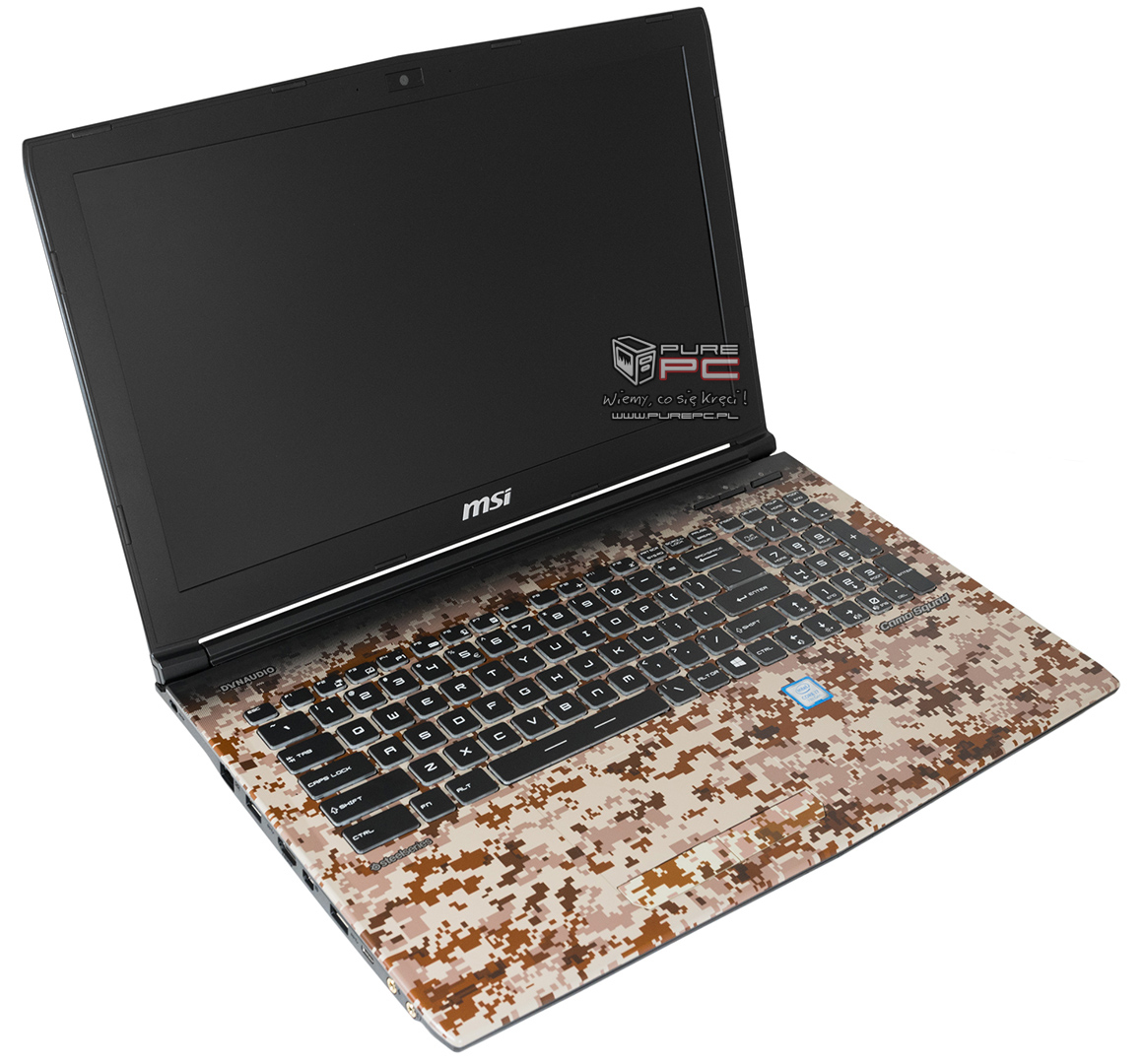 Test MSI GE62VR 7RF Camo Squad - laptop w wojskowych barwach (strona 2 ...