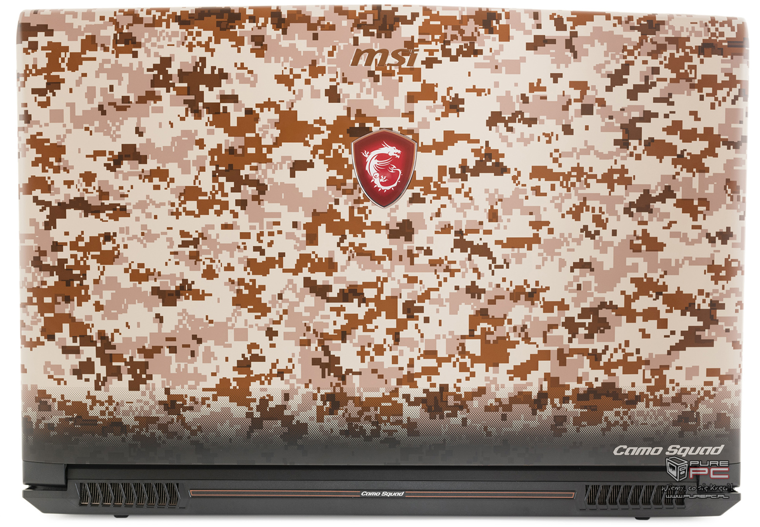 Test MSI GE62VR 7RF Camo Squad - laptop w wojskowych barwach | PurePC.pl