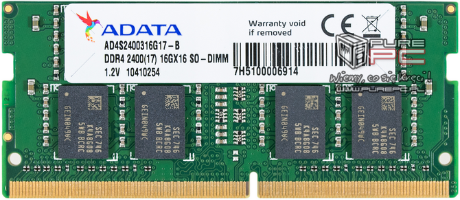 Test pamięci DDR4 - Single Channel vs Dual Channel w laptopie | PurePC.pl