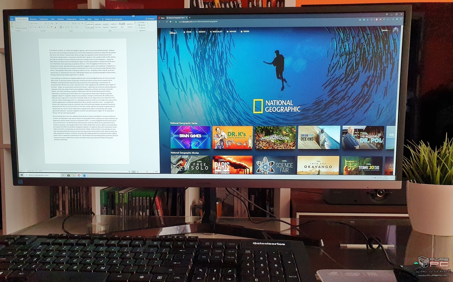 Monitor Samsung LS34J550 - Jak sprawuje się w wielozadaniowości ...