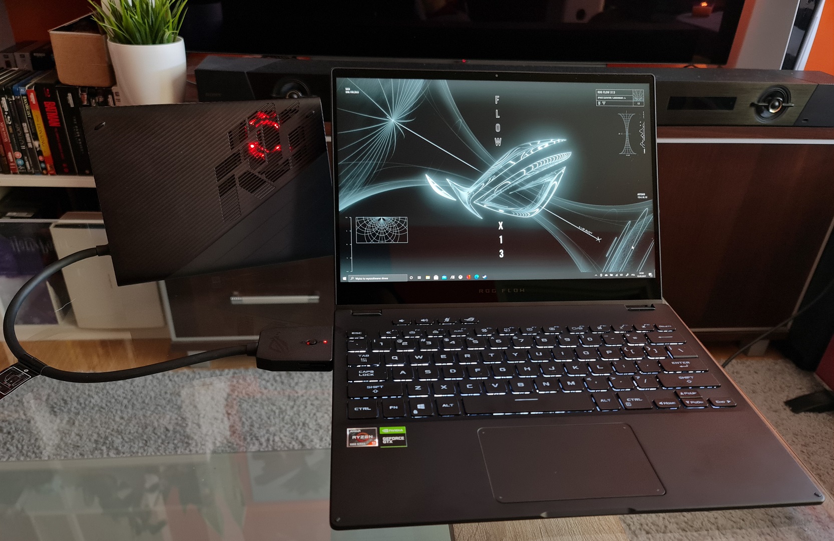 Test ASUS ROG Flow X13 oraz ROG XG Station - Laptop 2w1 z AMD Ryzen 9 ...