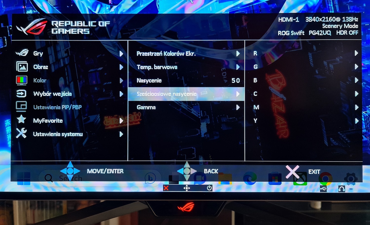 Test ASUS ROG Swift PG42UQ - Ogromny monitor dla graczy z ekranem 4K ...