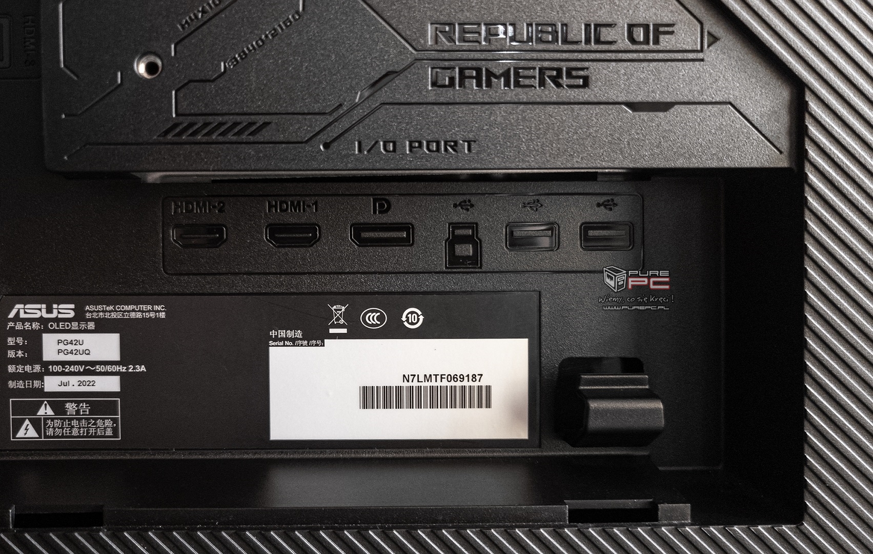 Test ASUS ROG Swift PG42UQ - Ogromny monitor dla graczy z ekranem 4K ...