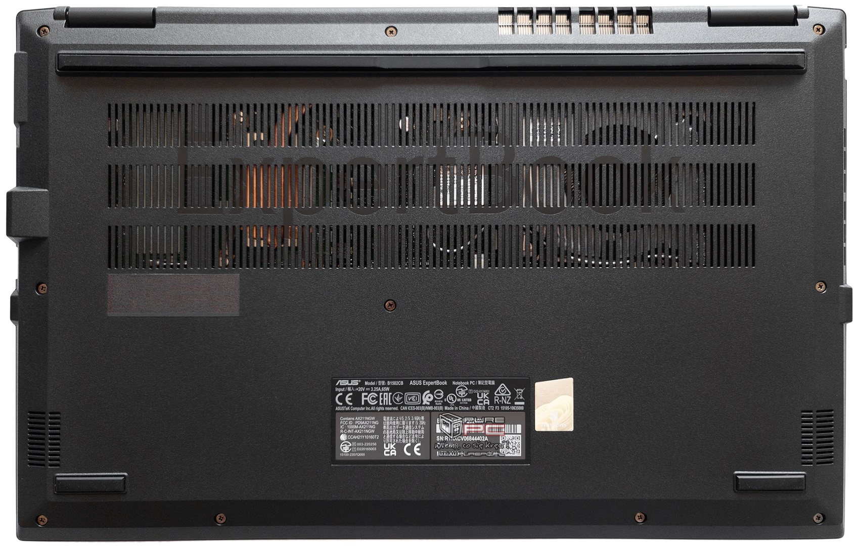 ASUS ExpertBook B1 B1502CBA z Intel Core i3-1215U - Test laptopa, który ...