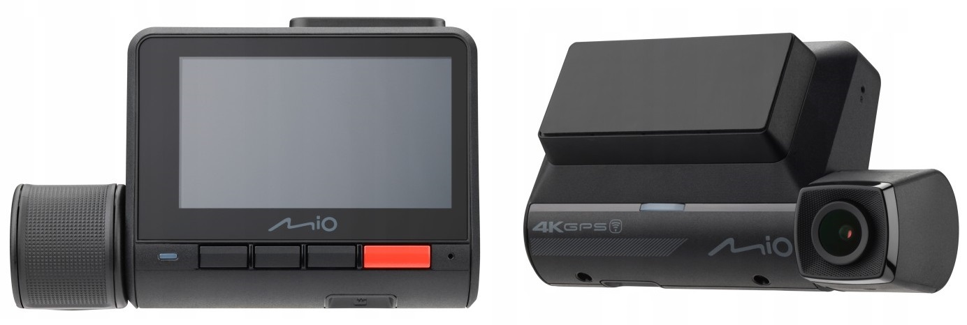 Mio MiVue 955WD - recenzja wideorejestratora 4K z dodatkową kamerą ...