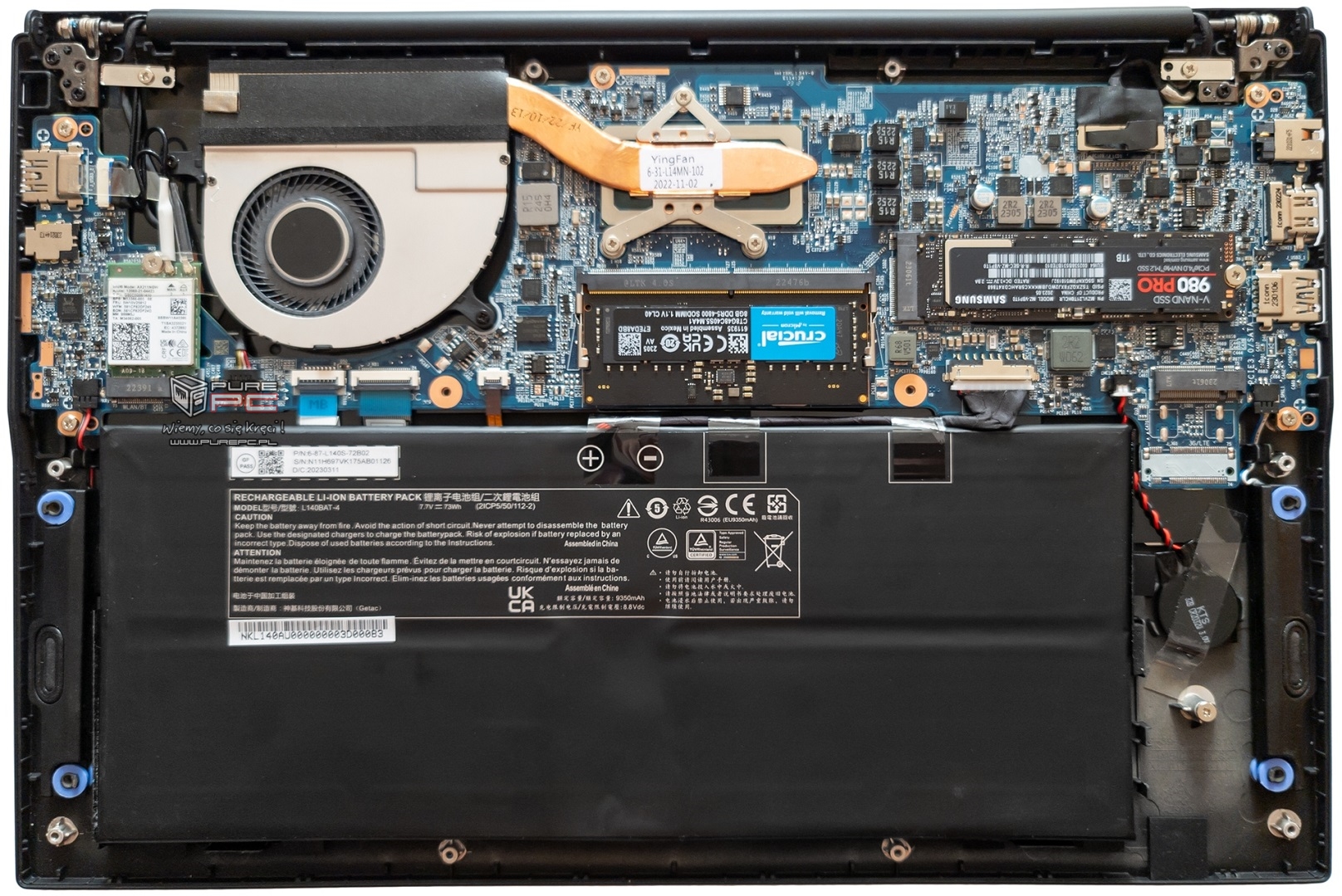 Test laptopa Hyperbook L14 z Intel Core i7-1355U - Długodystansowiec na ...