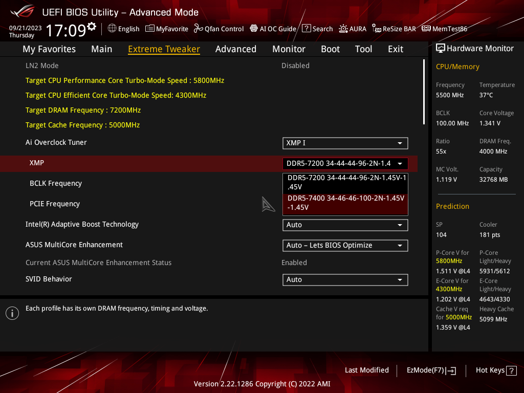 Test pamięci RAM DDR5 Corsair Dominator Titanium 7200 MHz CL34 ...