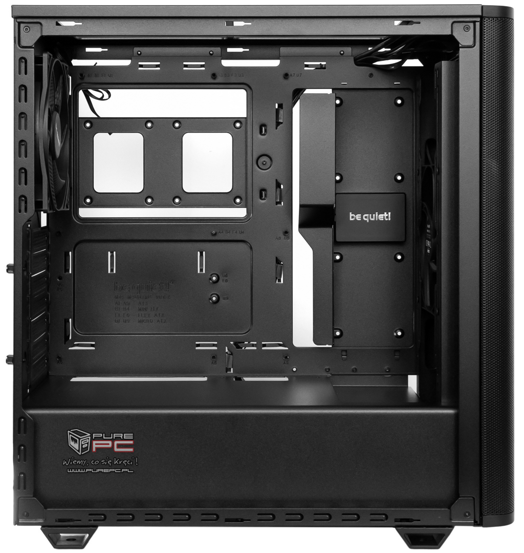 Test obudowy komputerowej be quiet! Pure Base 501 Airflow Window ...