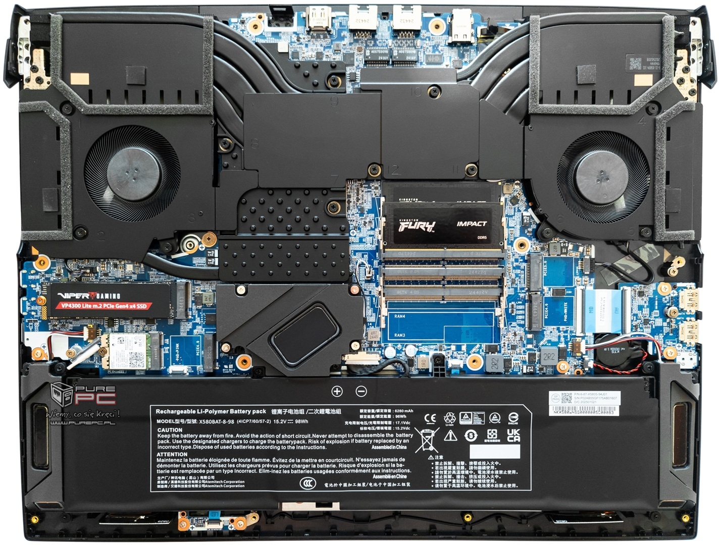 Test Dream Machines RX5080-18PL27 - Notebook do gier z kartą NVIDIA ...