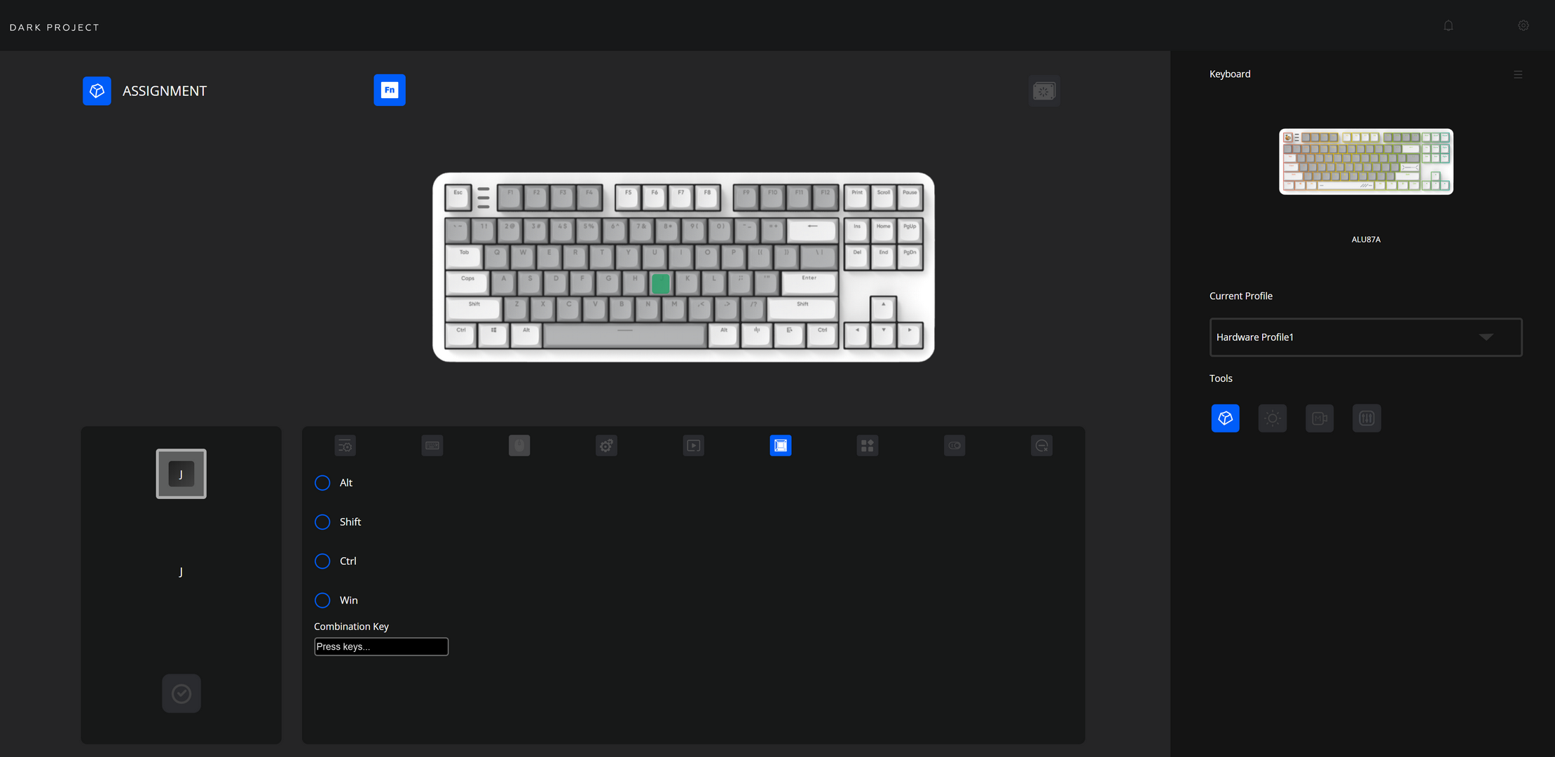 Test klawiatury mechanicznej Dark Project ALU87A Onionite - Idealna ...