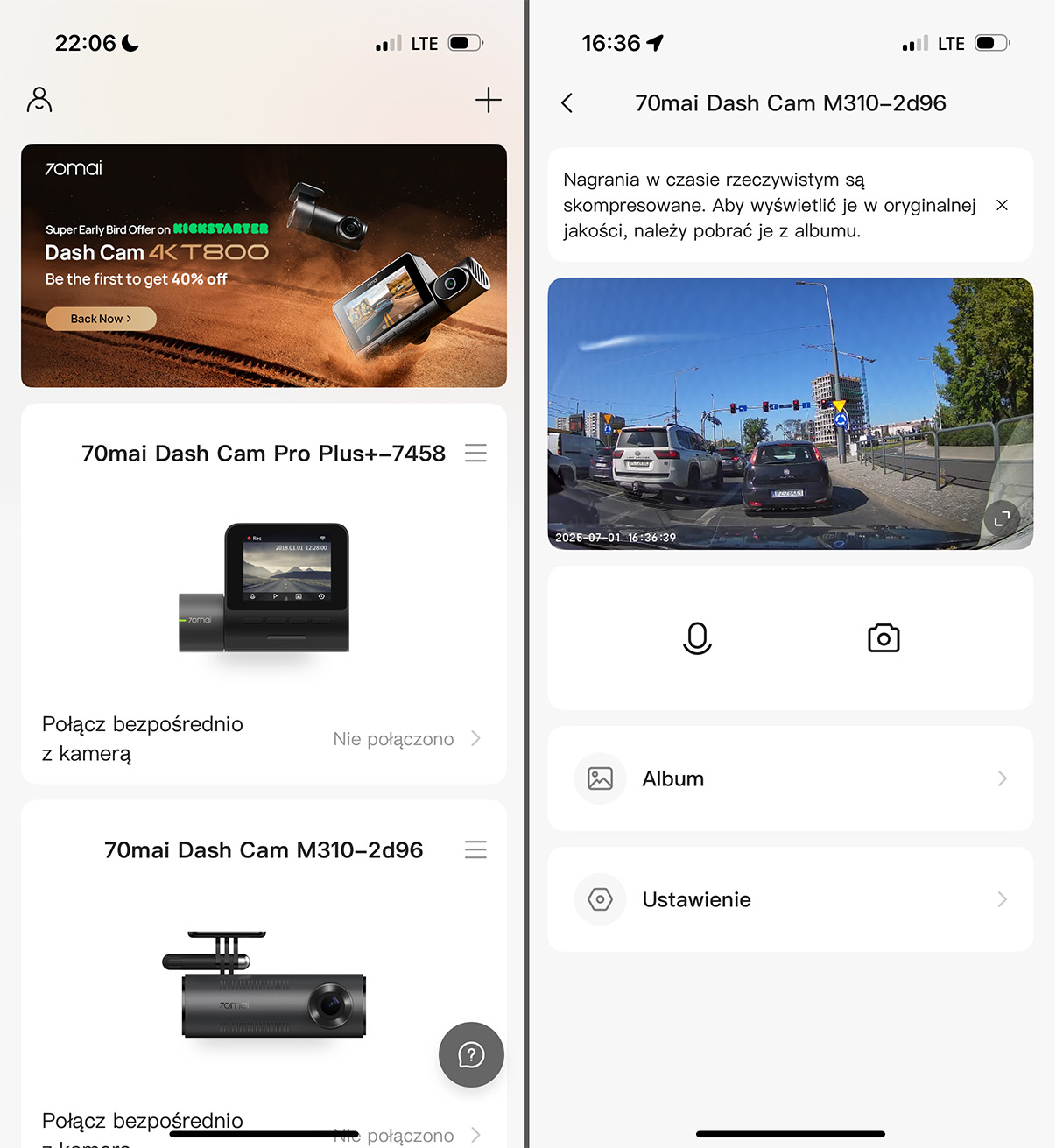 Recenzja 70mai M310. Czy tani wideorejestrator za 199 zł może być dobry? Zobacz przykładowe ...