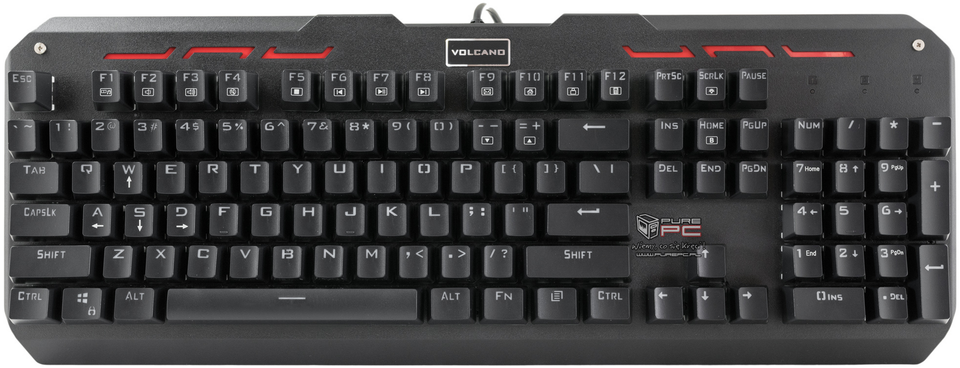 Modecom Volcano Hammer - Mechaniczna klawiatura za 159 zł | PurePC.pl