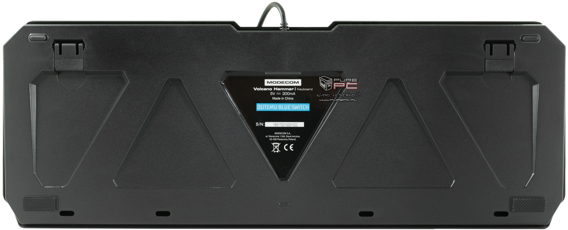 Modecom Volcano Hammer - Mechaniczna klawiatura za 159 zł | PurePC.pl