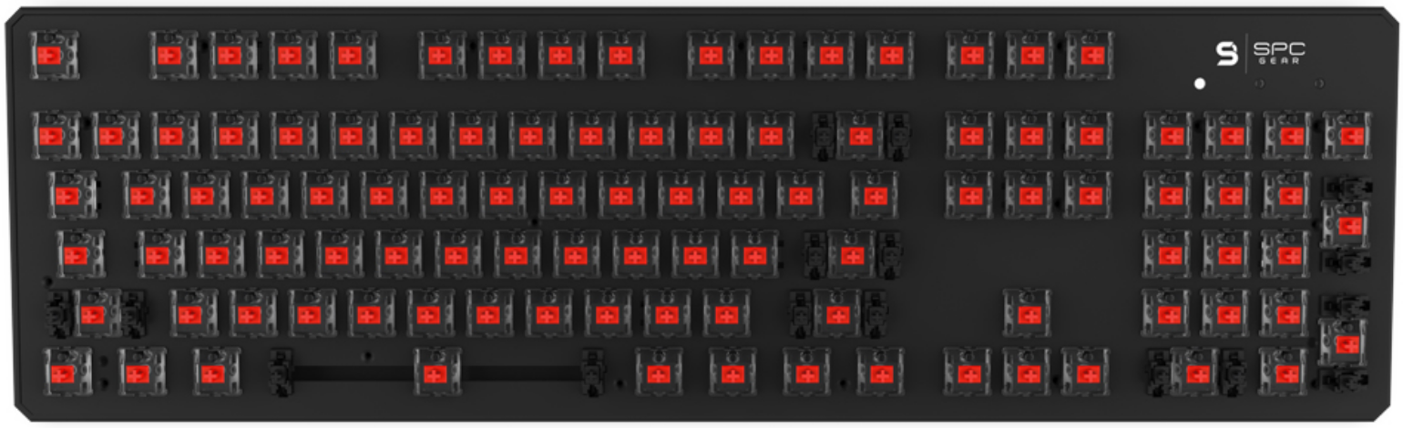 Test SPC Gear GK540 Magna Kailh Red RGB - po polsku i niedrogo | PurePC.pl