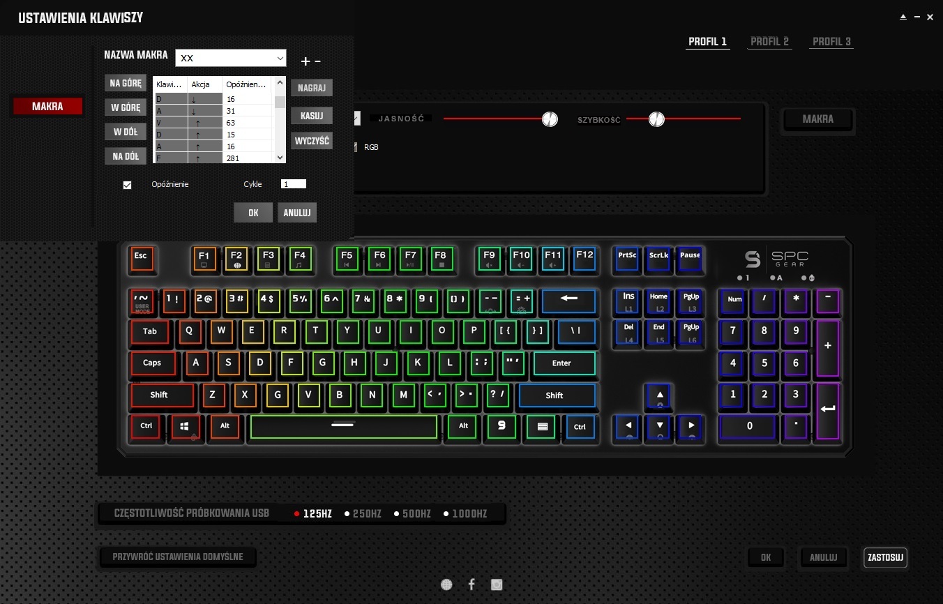 Test SPC Gear GK540 Magna Kailh Red RGB - po polsku i niedrogo | PurePC.pl