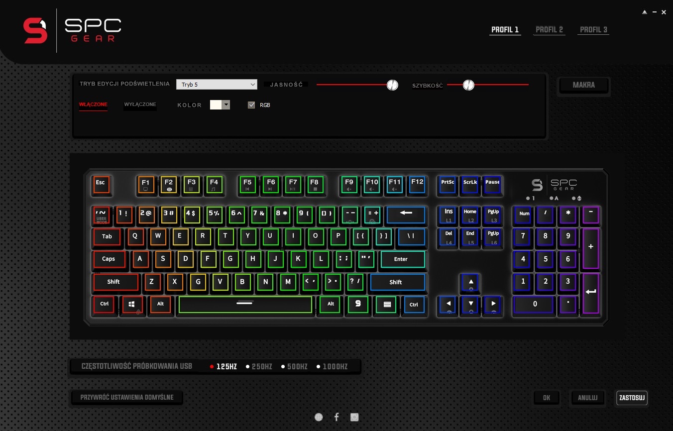 Test SPC Gear GK540 Magna Kailh Red RGB - po polsku i niedrogo | PurePC.pl