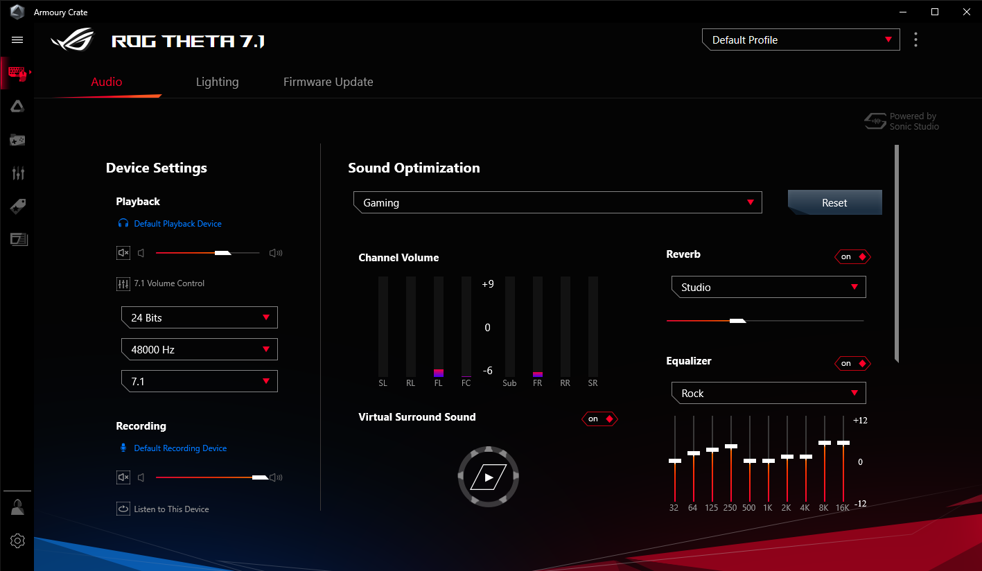 Test ASUS ROG Theta 7.1 - słuchawki z ośmioma przetwornikami (strona 4 ... Test ASUS ROG Theta 7.1 - słuchawki z ośmioma przetwornikami (strona 4 ...