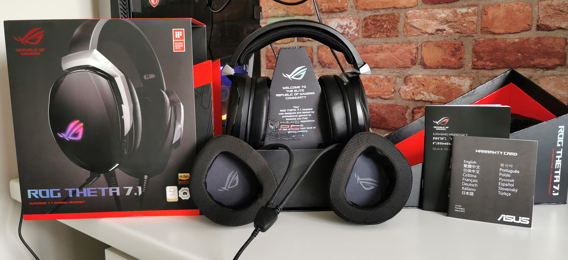 Test ASUS ROG Theta 7.1 - słuchawki z ośmioma przetwornikami (strona 2 ... Test ASUS ROG Theta 7.1 - słuchawki z ośmioma przetwornikami (strona 2 ...
