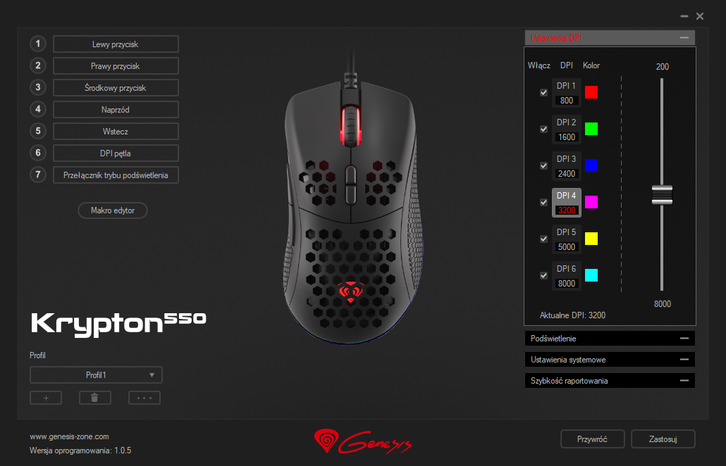 Test myszy Genesis Krypton 550 - ażurowy gryzoń dla oszczędnych (strona ...