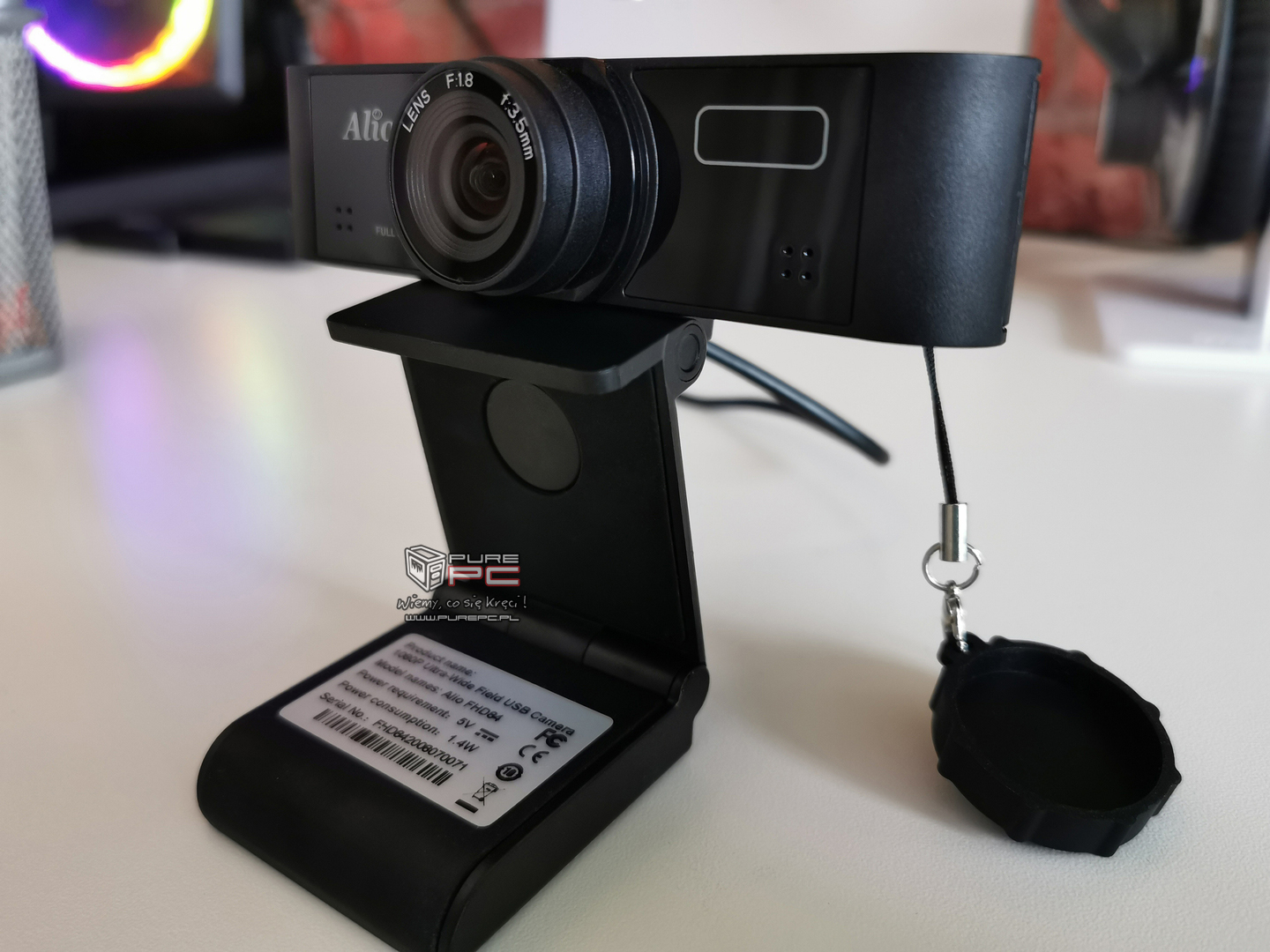 Test Alio FHD84 - Kamerka internetowa Full HD o szerokim kącie 84 ...