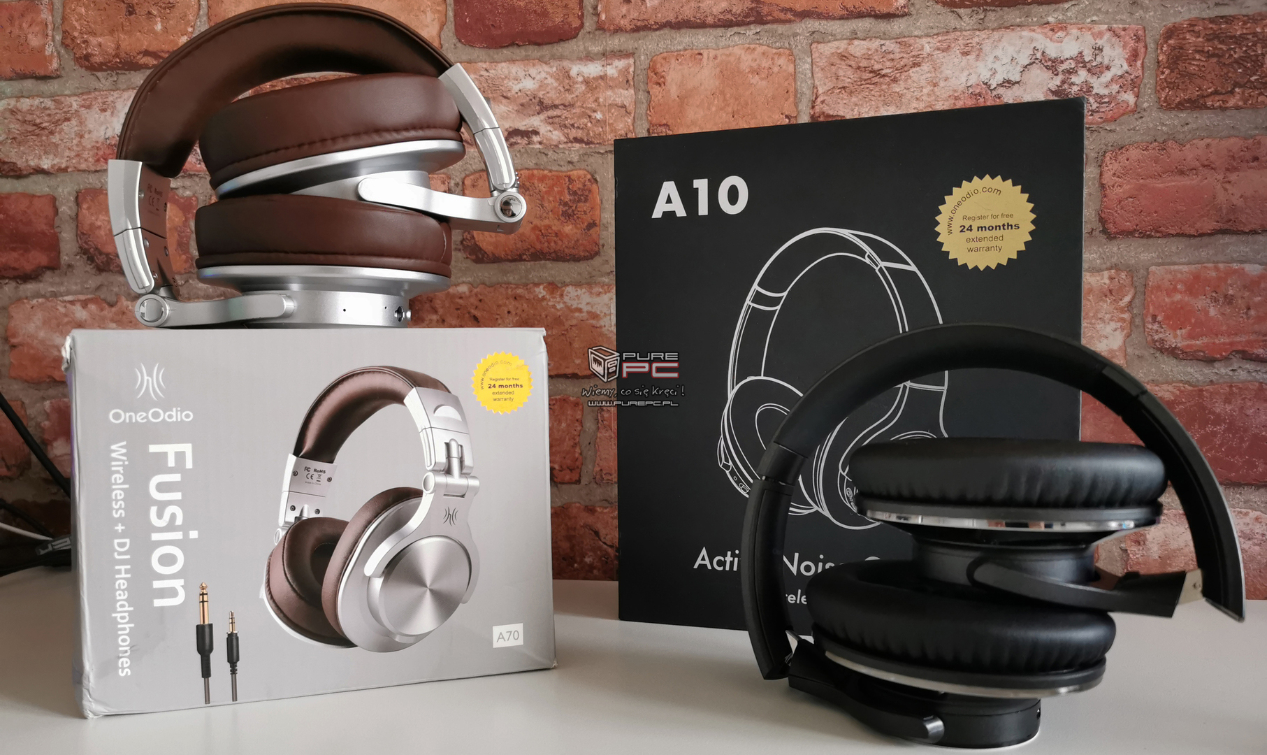 OneOdio Fusion A70 i OneOdio A10 ANC - Test wokółusznych, przystępnych ...