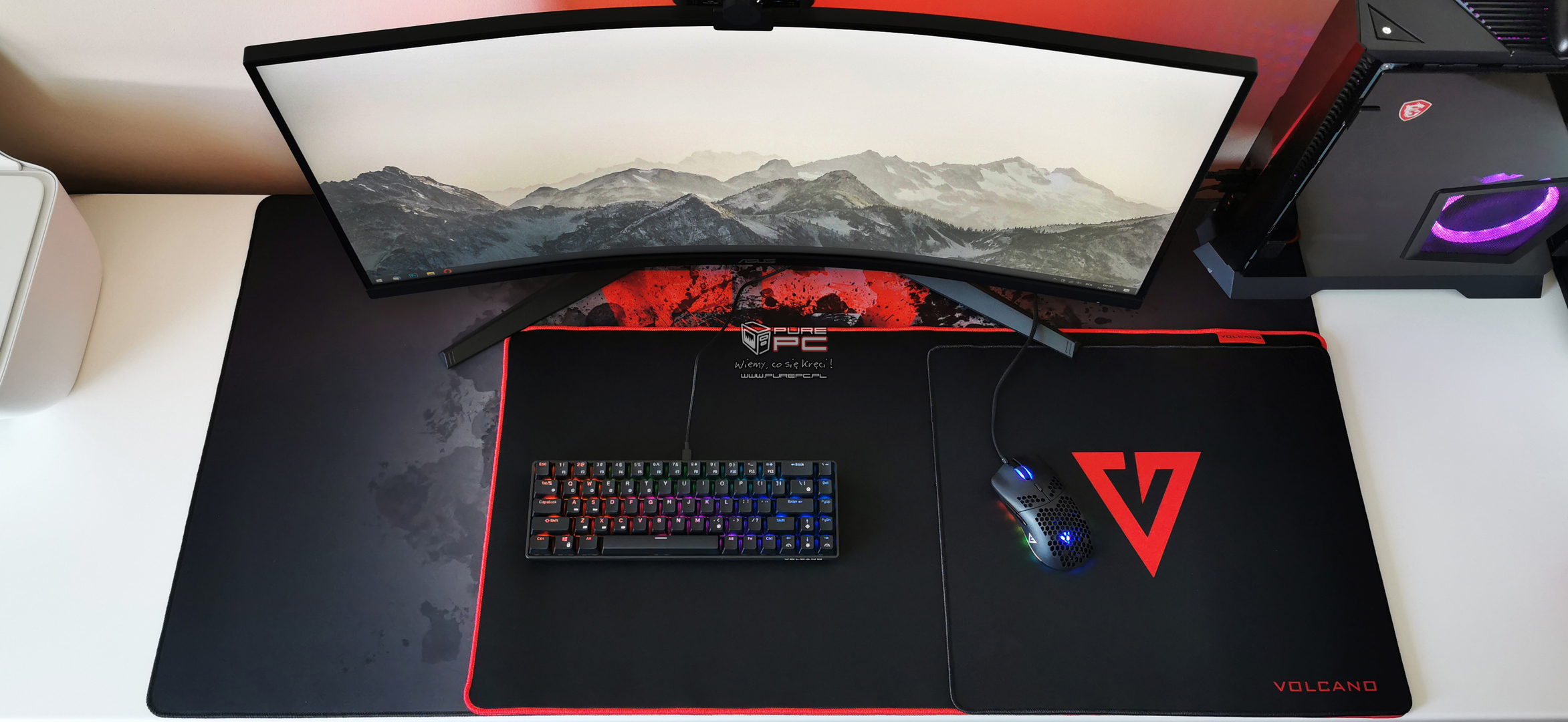 Modecom Volcano Meru – test olbrzymiej podkładki Speed & Control ...