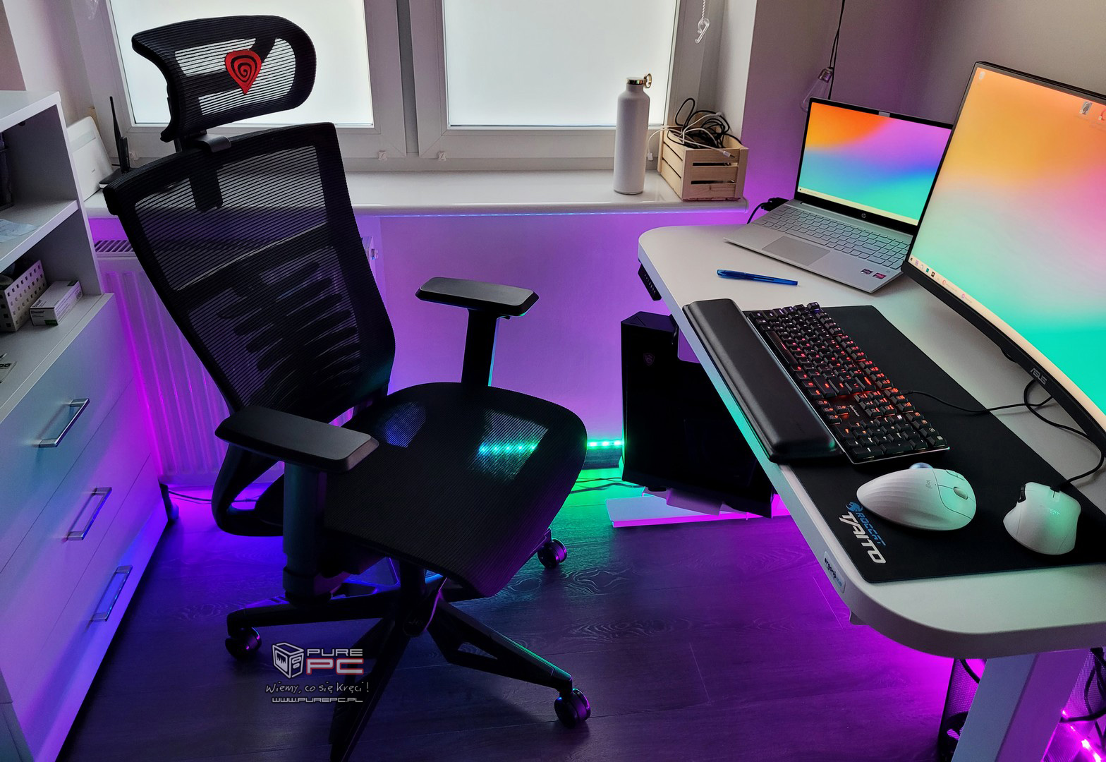 Genesis Astat 700 - recenzja ergonomicznego, przewiewnego fotela ...