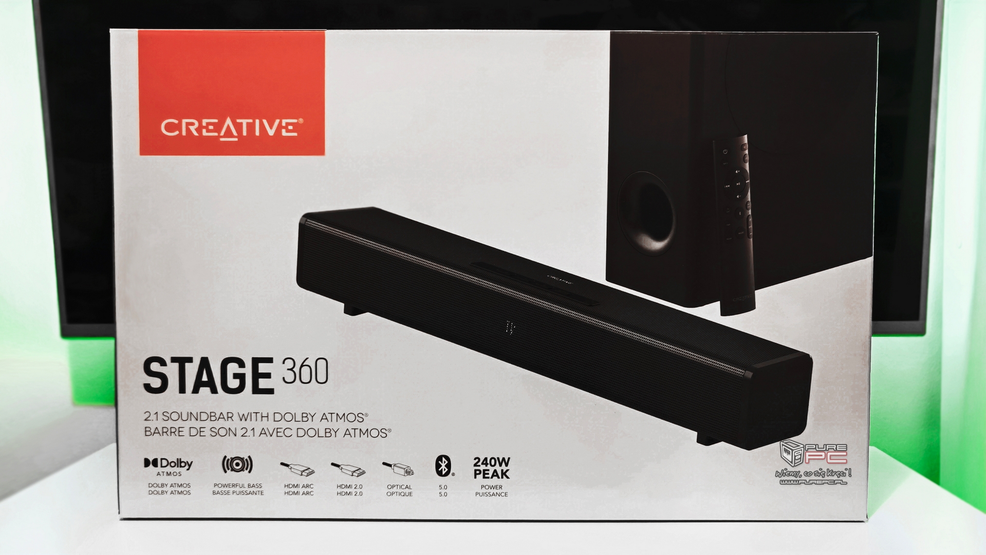 Creative Stage 360 - test soundbara z Dolby Atmos. Niedrogie ...