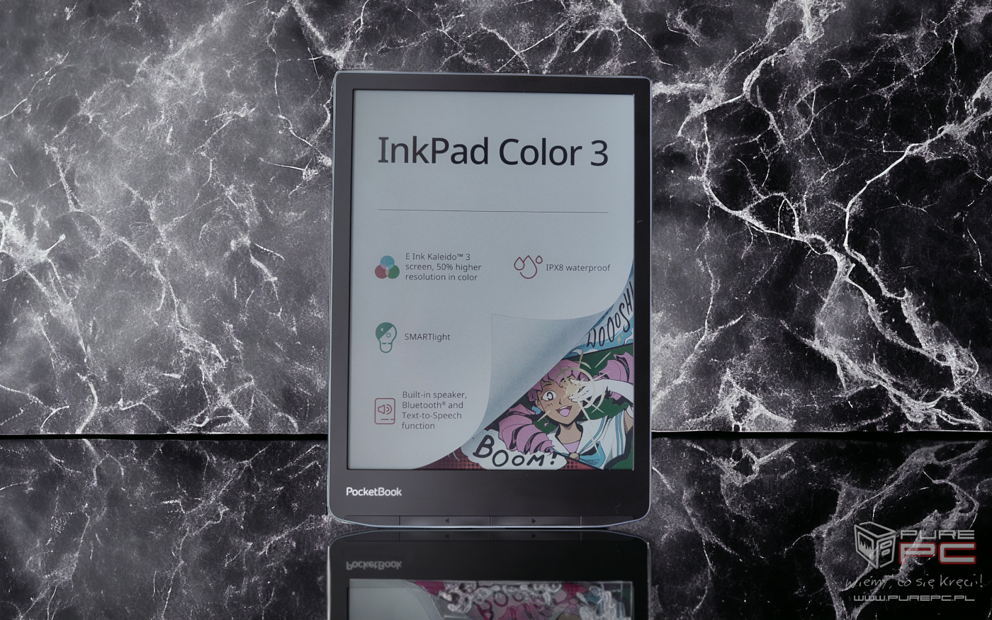 Recenzja PocketBook InkPad Color 3 - czytnik e-booków z panelem E Ink ...