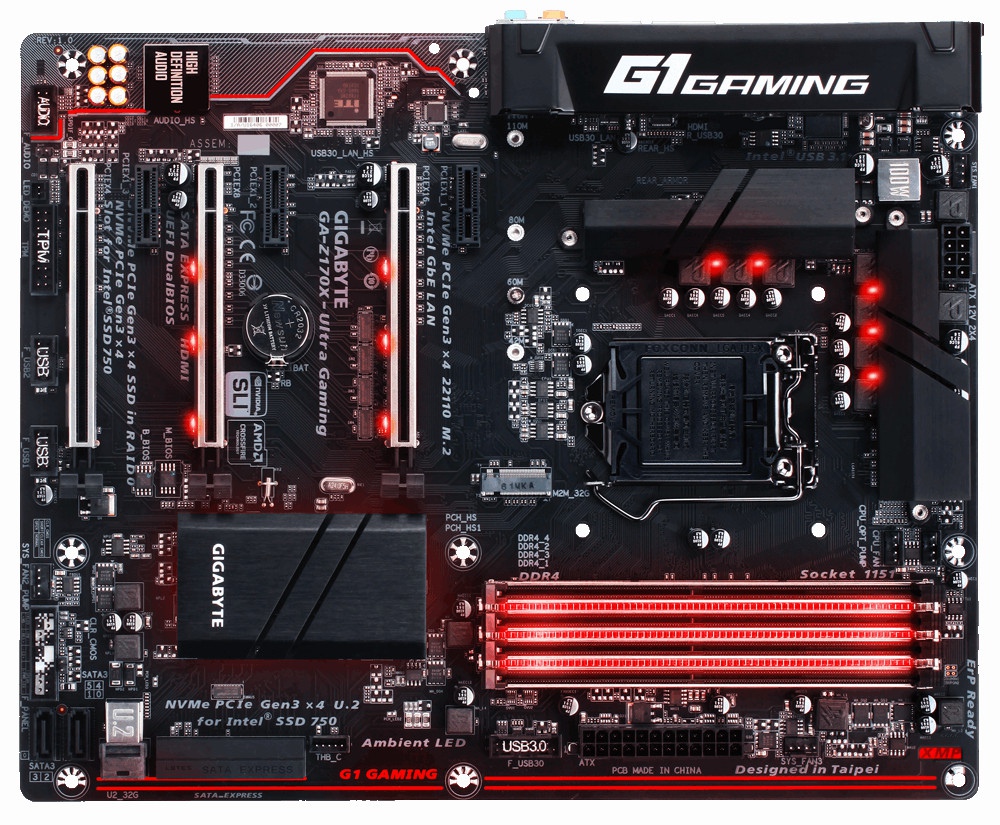 Gigabyte GA-Z170X-Ultra Gaming - płyta główna za 700 zł? | PurePC.pl Gigabyte GA-Z170X-Ultra Gaming - płyta główna za 700 zł? | PurePC.pl