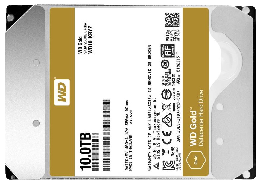 WD Gold 10 TB - nowy dysk z helem w klasie enterprise | PurePC.pl
