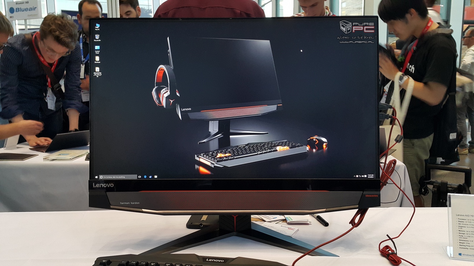 Pierwsze wrażenia: Lenovo IdeaCentre Y910 z GeForce GTX 1080 | PurePC.pl
