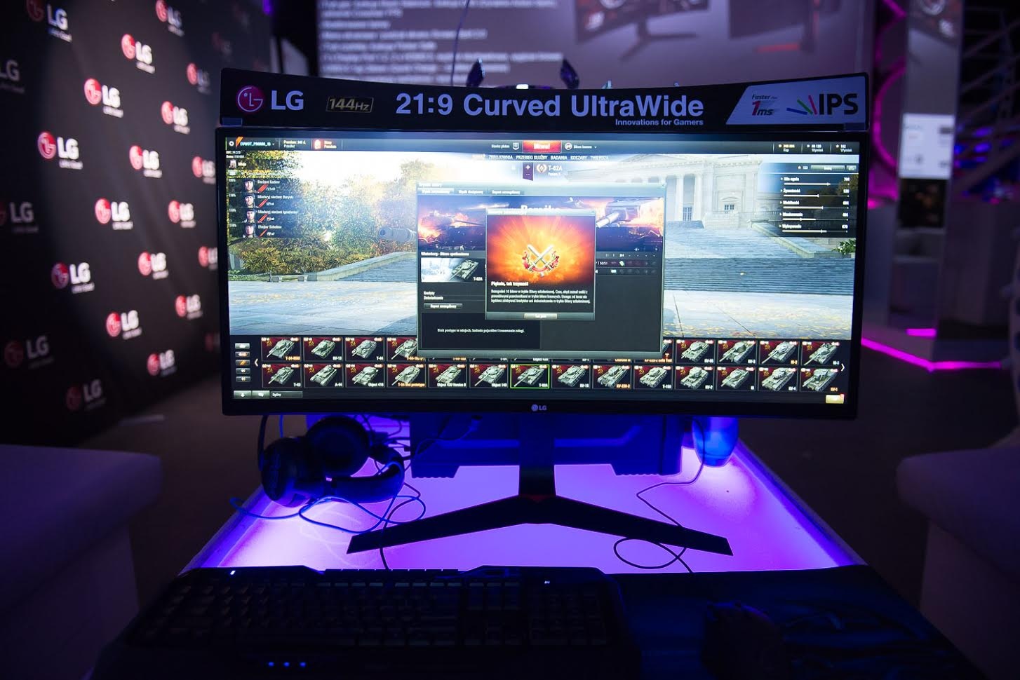 LG 34UC79G - ultrapanoramiczny monitor z matrycą IPS 144 Hz | PurePC.pl