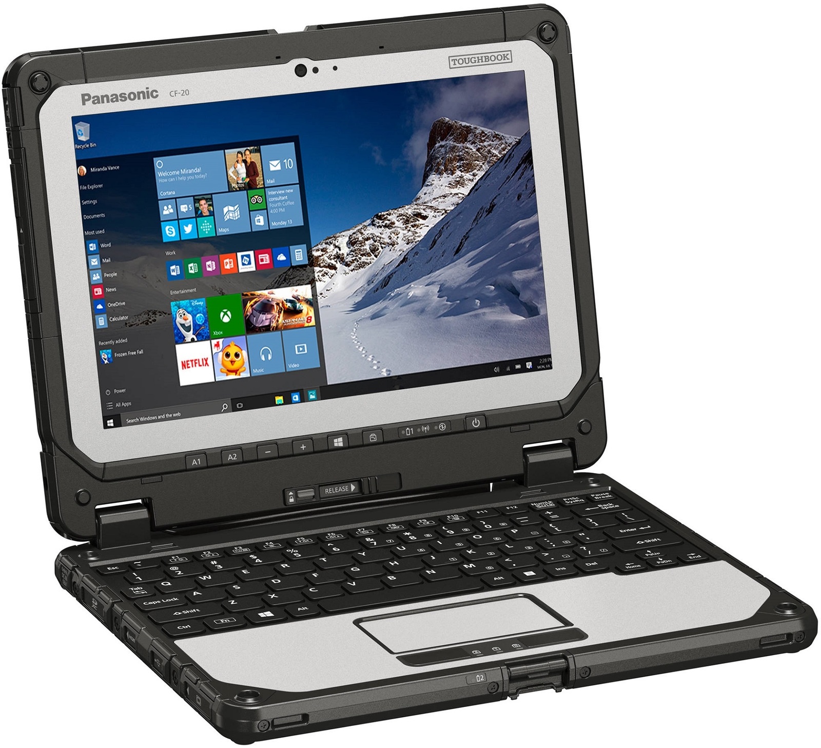 Panasonic Toughbook 20 - odświeżony laptop typu rugged | PurePC.pl