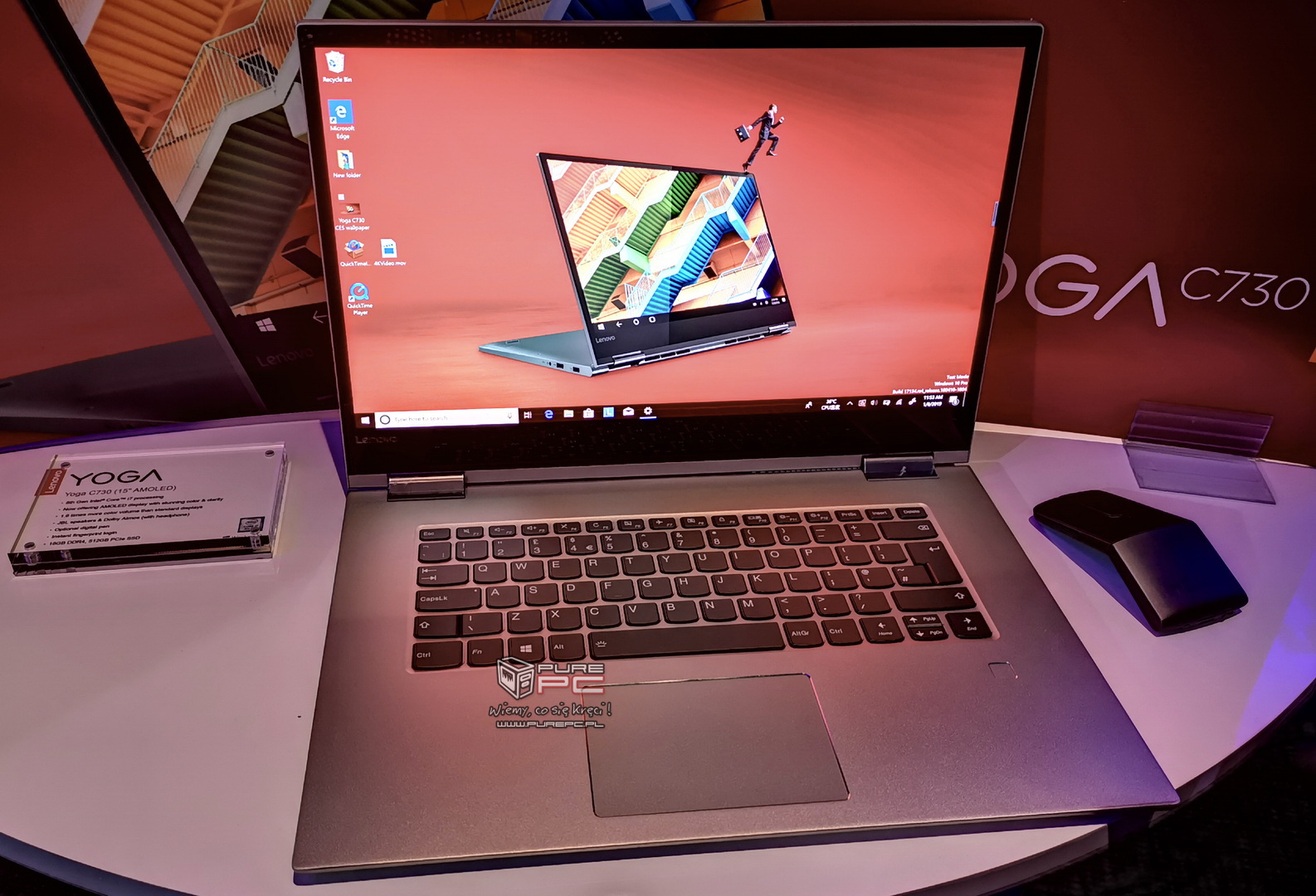 CES 2019: Nowe produkty Lenovo YOGA S940, A940 i C730 AMOLED | PurePC.pl