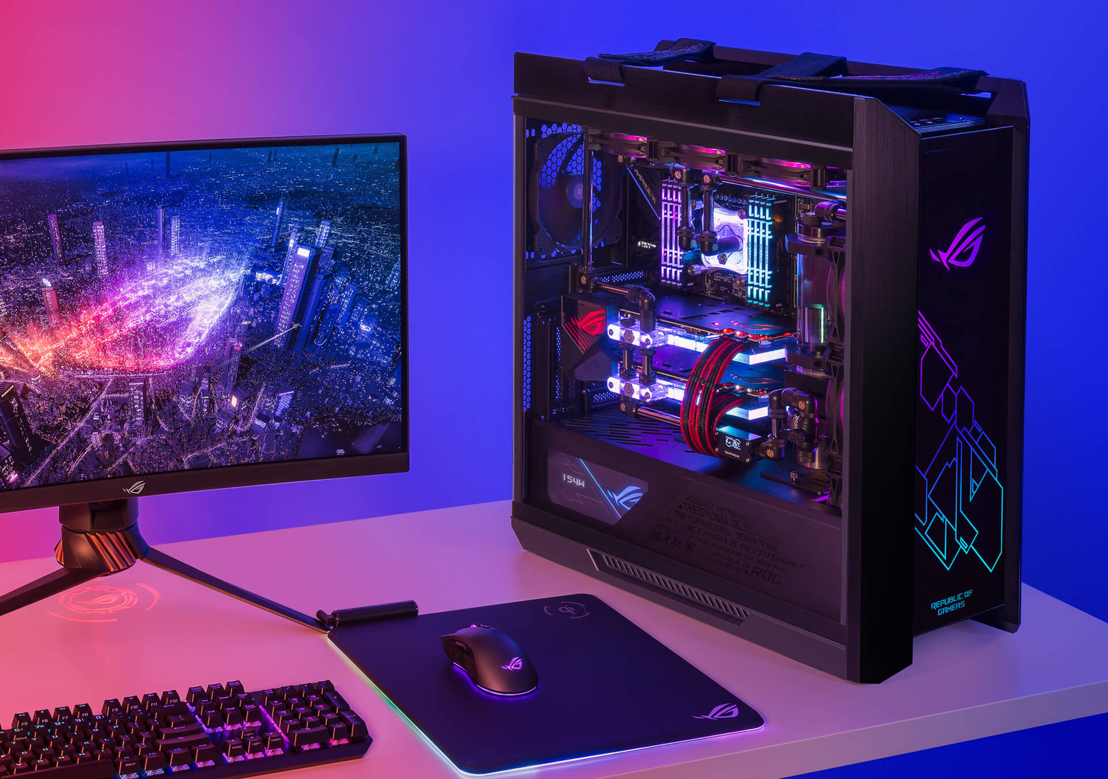 ASUS ROG Strix Helios - Autorska obudowa Republic of Gamers | PurePC.pl