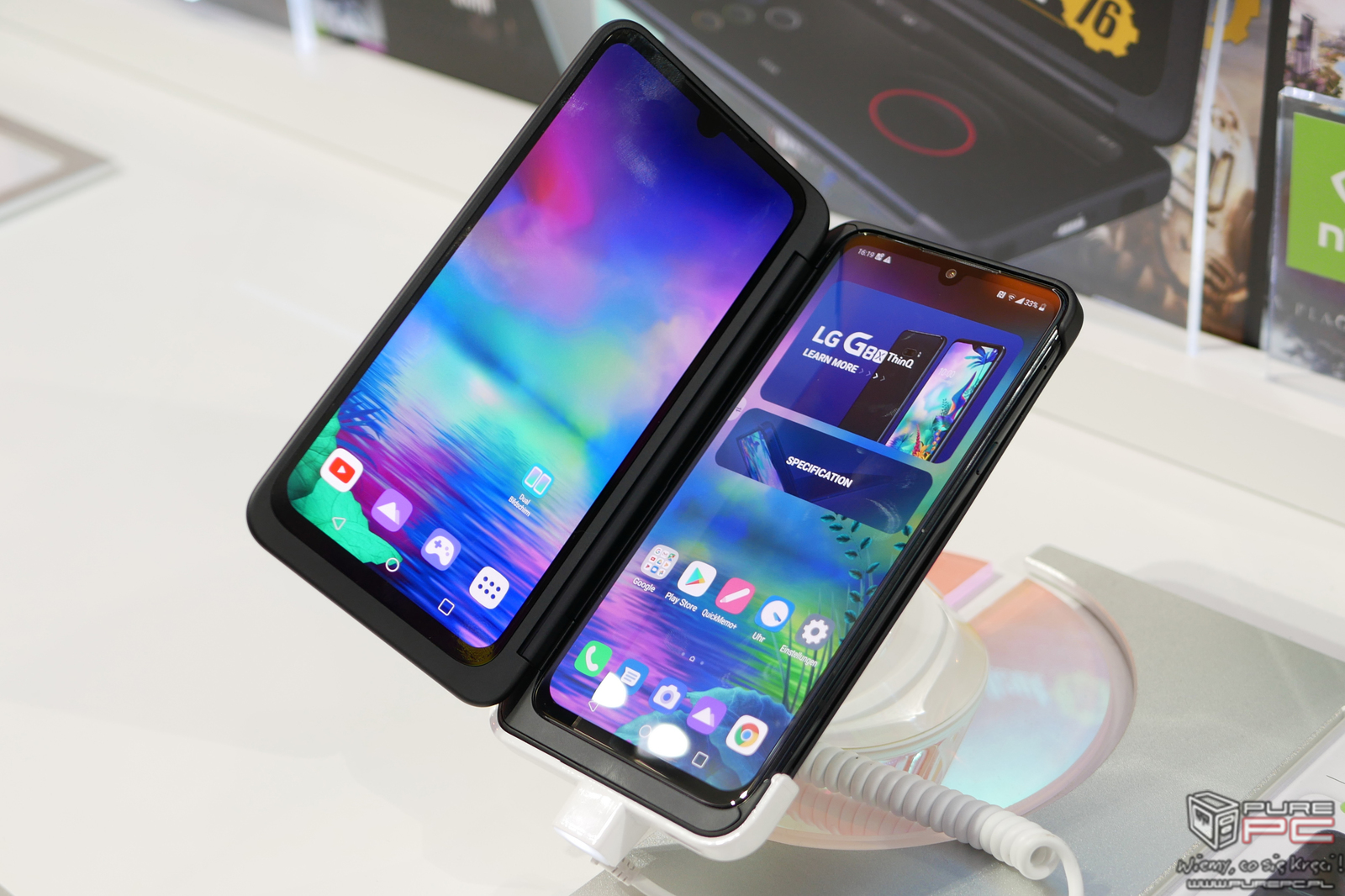 LG G8X ThinQ: Dual Screen alternatywą dla składanych smartfonów | PurePC.pl