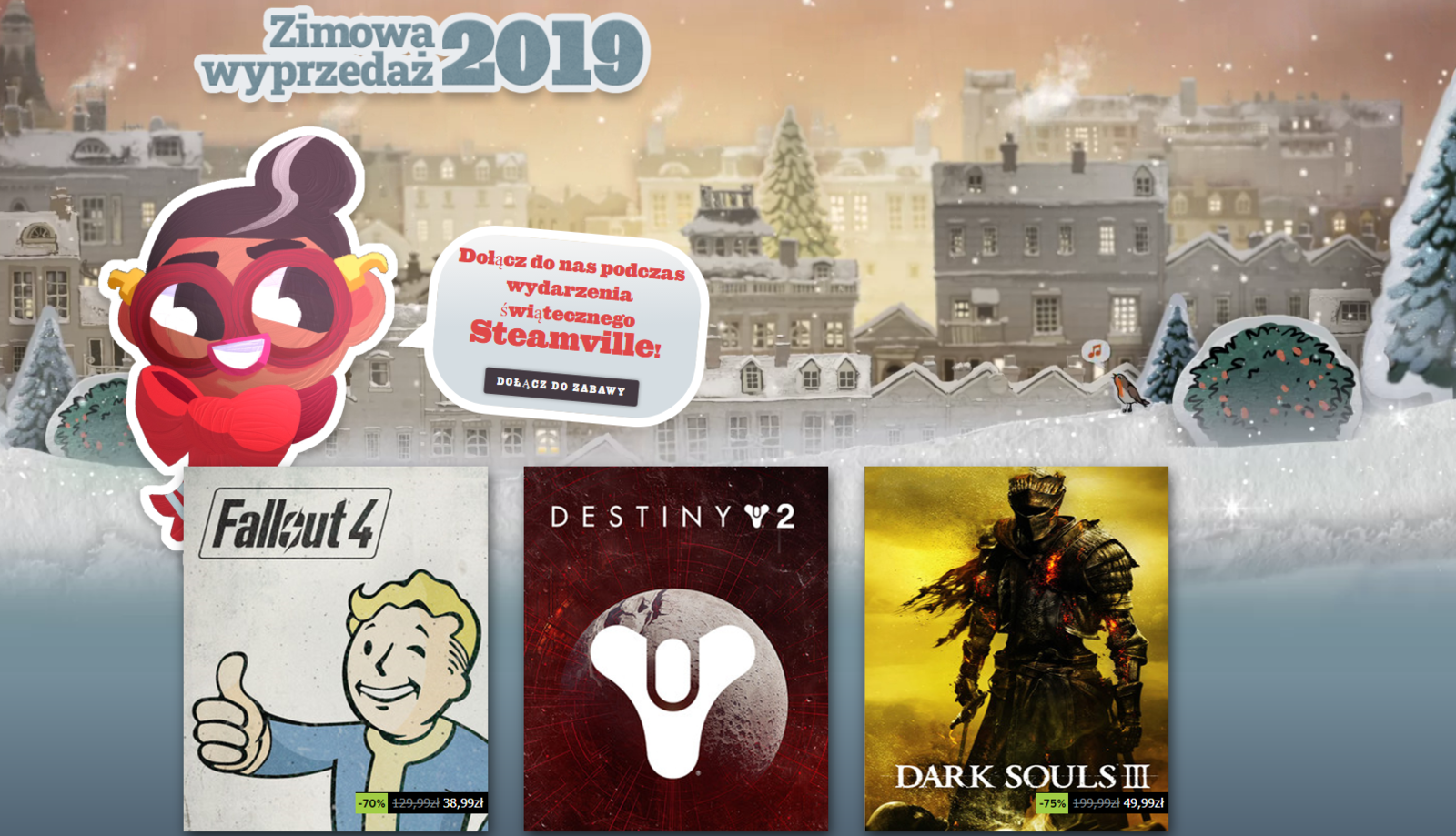 Wyprzedaż gier Steam Winter Sale. Przegląd najciekawszych ofert | PurePC.pl