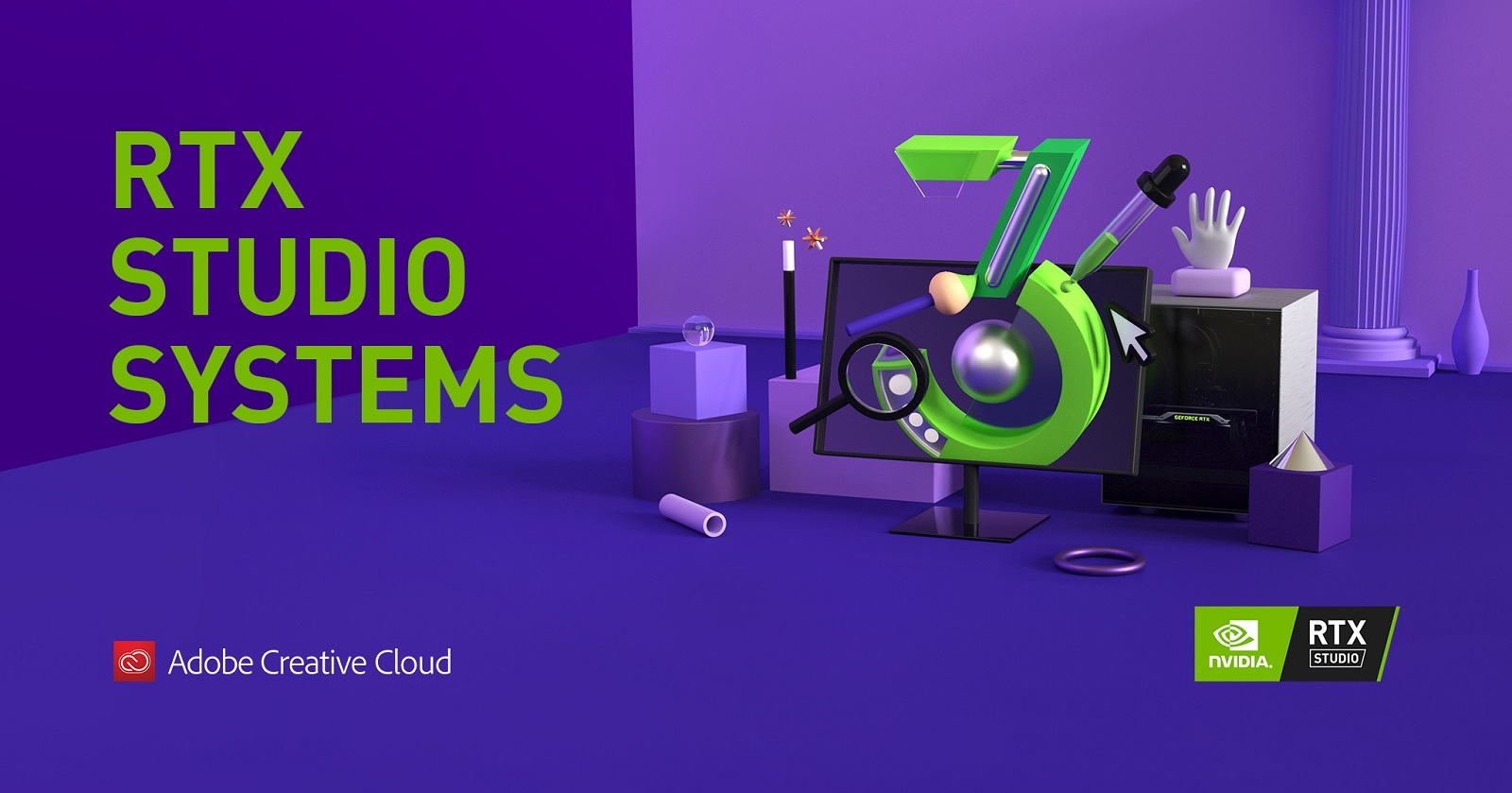 NVIDIA RTX Studio - 3 miesiące darmowego Adobe Creative Cloud | PurePC.pl