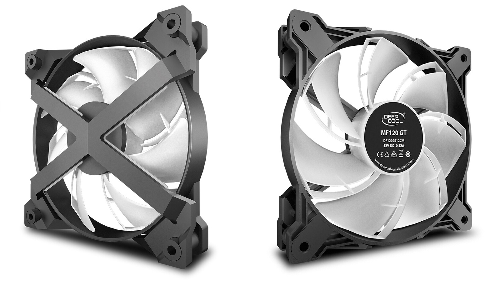DeepCool X-Frame MF120 GT: Wentylatory o ciekawym wyglądzie | PurePC.pl