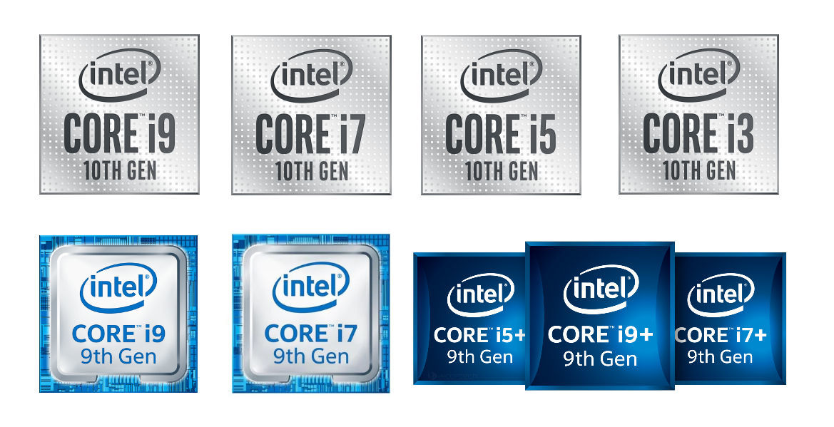 Nowe logo Intel oraz całej serii procesorów Intel Core ujawnione ...
