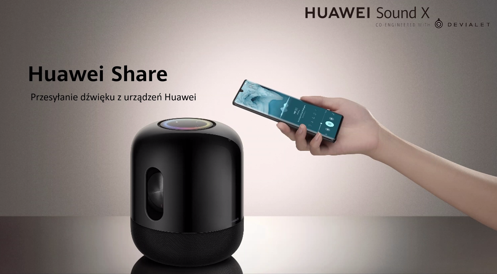 Huawei Sound X - inteligentny głośnik stworzony z marką Devialet ...