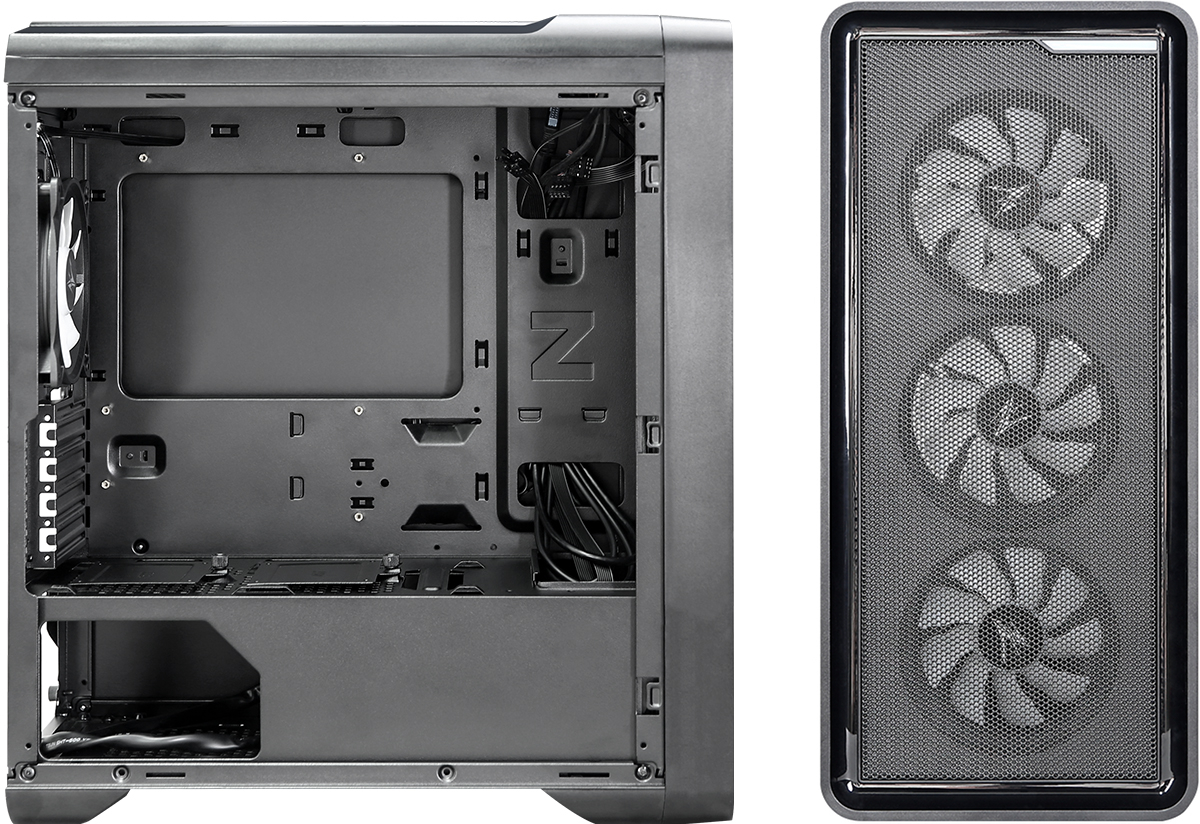 Zalman M3 PLUS RGB - Obudowa stawiająca na mesh i RGB LED | PurePC.pl