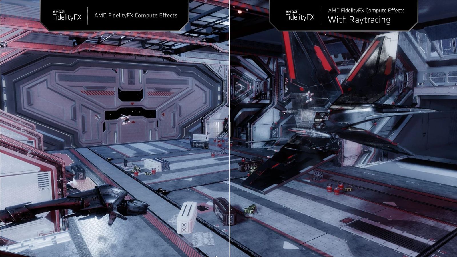 AMD Hangar 21 - pokaz możliwości FidelityFX oraz DX12 Ultimate | PurePC.pl